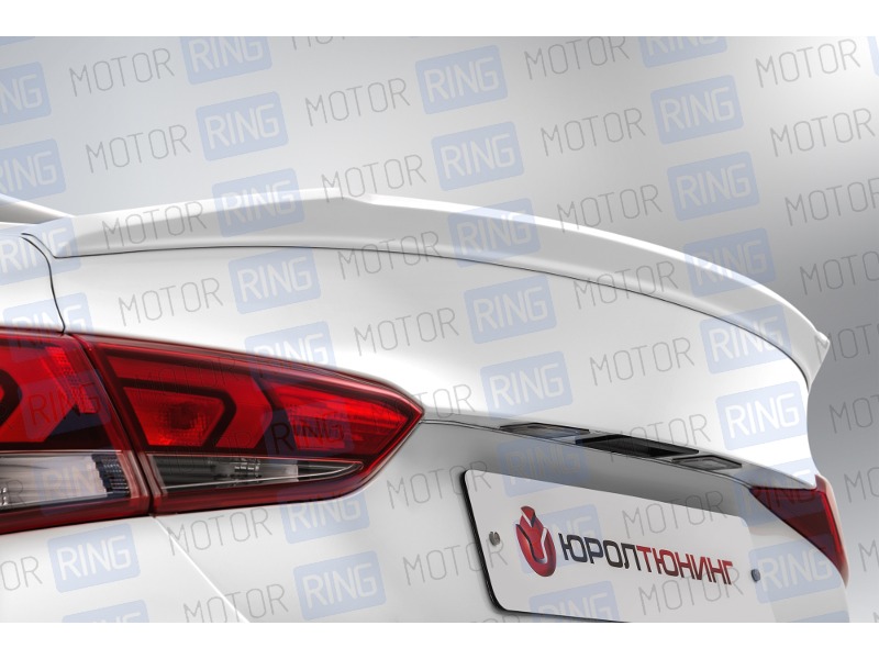 Купить Спойлер на крышку багажника ЮролТюниг для Хендай Солярис 2 ...